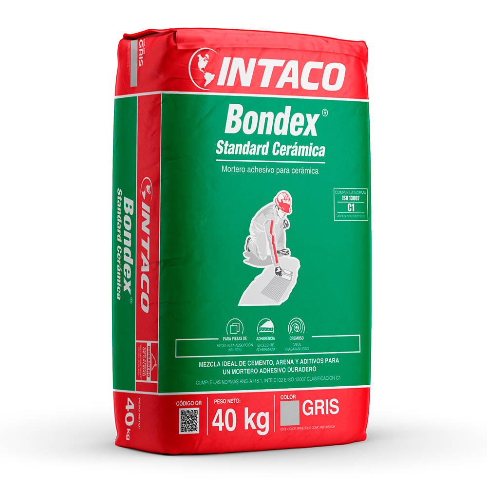 BONDEX STANDARD CERÁMICA INTACO – CONSTRUCOMERCIAL