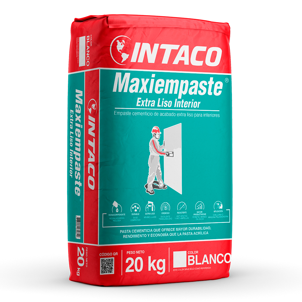 Maxiempaste Extra Liso Interior INTACO – CONSTRUCOMERCIAL