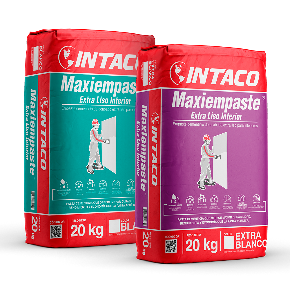 Maxiempaste Extra Liso Interior INTACO – CONSTRUCOMERCIAL